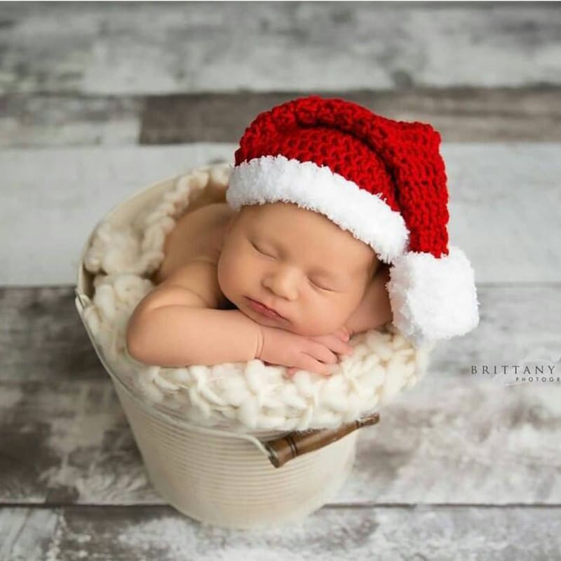 Newborn Prop Christmas Hat - Etsy
