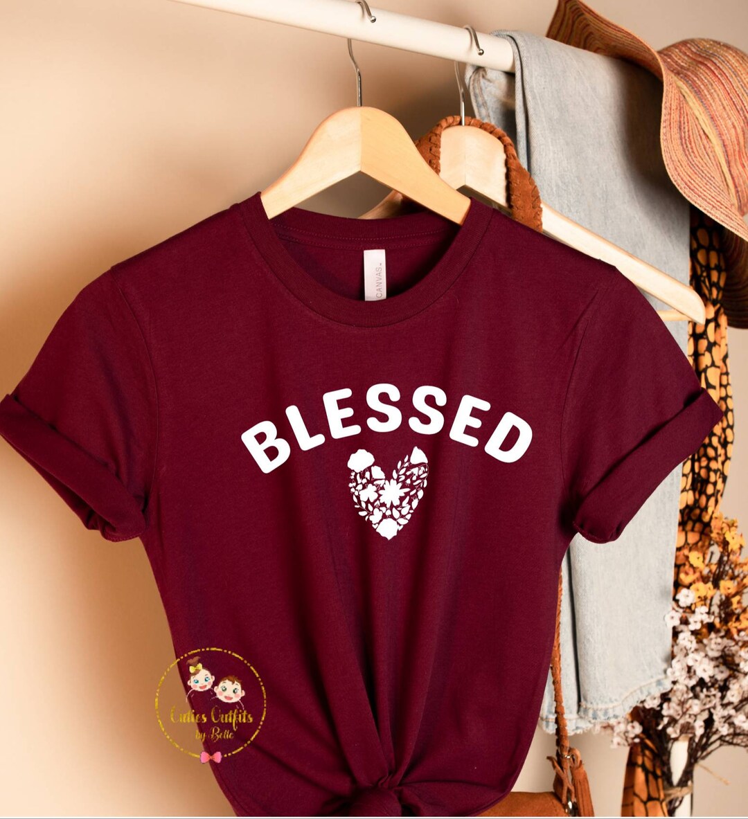 Blessed Tshirt Women Tshirt With Saying Women Blessed Tees - Etsy Australia
