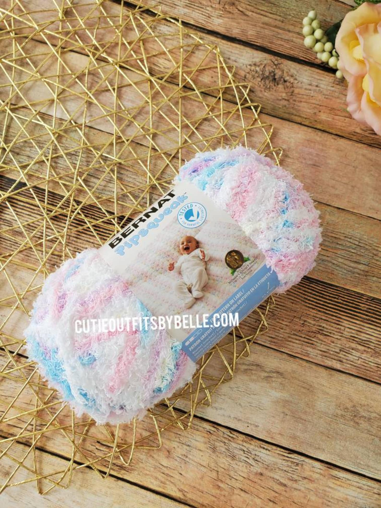 Bernat Pipsqueak Yarn Soft Polyester Yarn Bulky Yarn Knitting Yarn Crochet Yarn Weaving