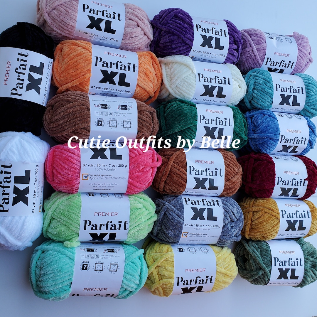 Premier PARFAIT XL, Soft Chunky Crochet Yarn, Yarn for Plushies - Etsy