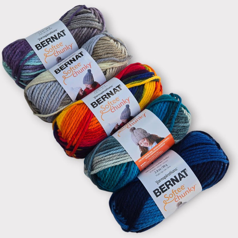 Chunky Wool Yarn Ombre - Etsy