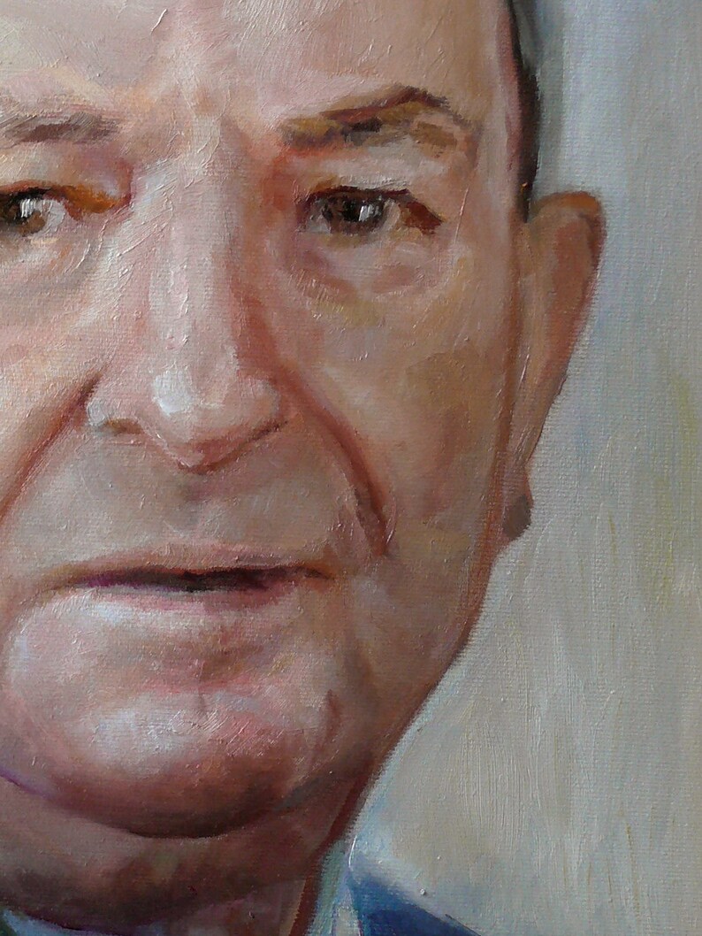 Commission Oil Portrait on Canvas, Commission Painting From Photo ...
