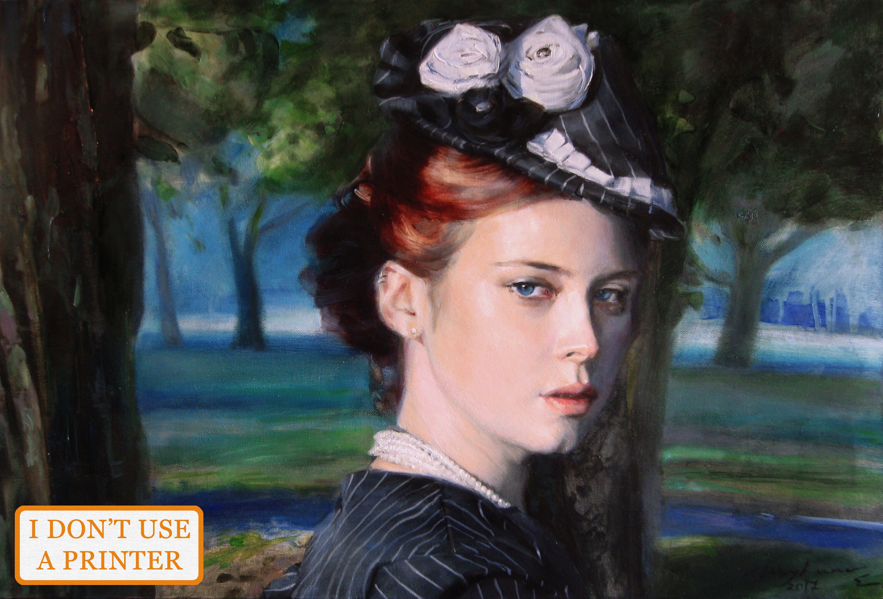 Portrait painting Commission portrait Photo to painting | Etsy