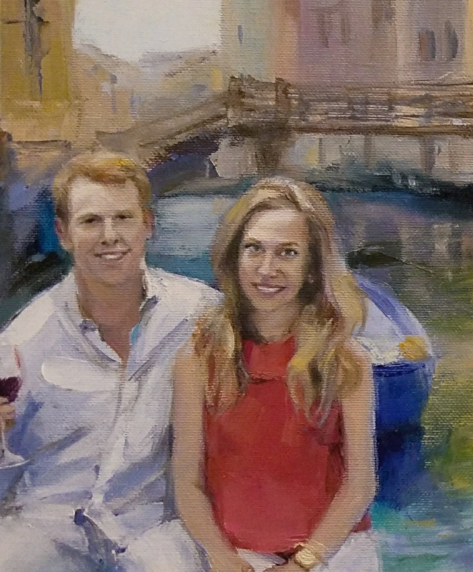 Custom Family Oil Portrait on Canvas Commission Portrait - Etsy