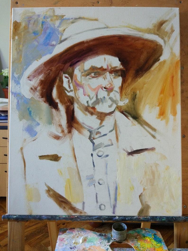 Custom Oil Portrait, Custom Oil Painting Portrait, Personal Portrait ...