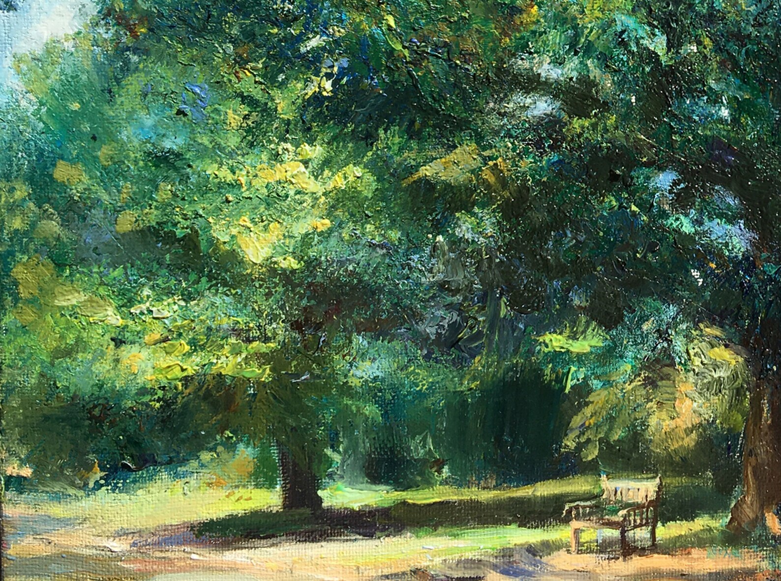 Commission landscape oil painting from photo Custom landscape | Etsy