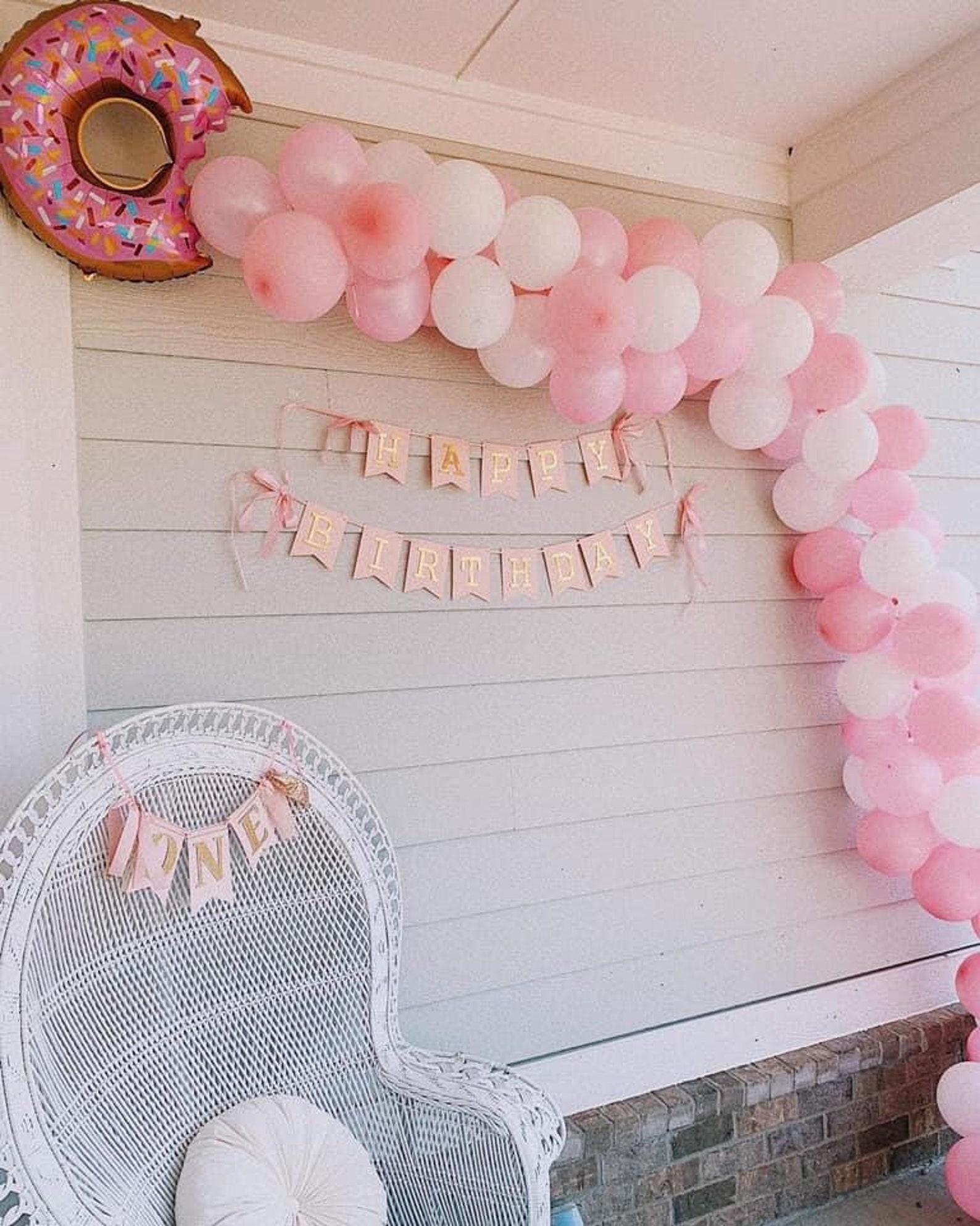 Ballerina Pink Balloon Banner DIY Kit - Etsy