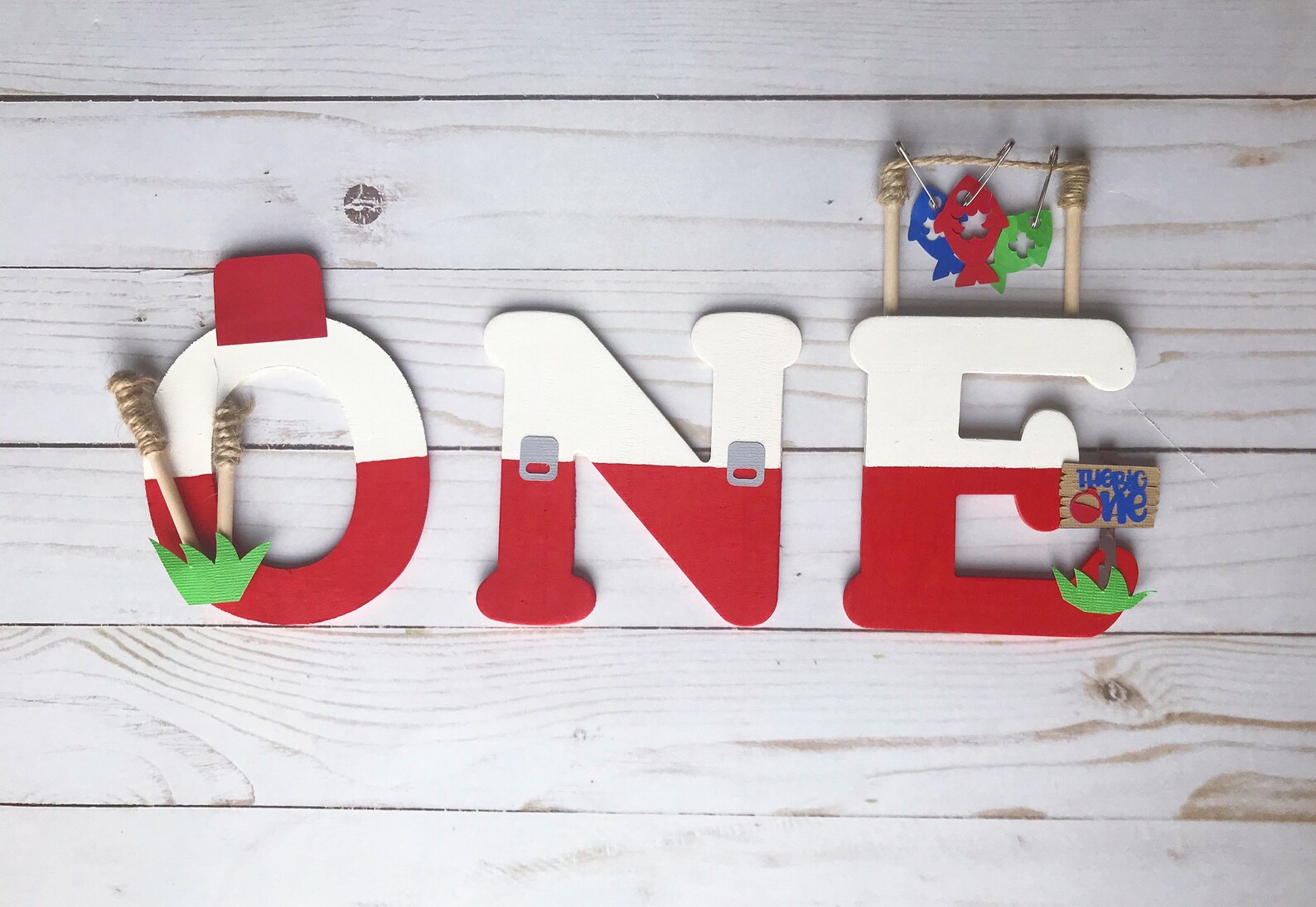 The Big ONE Letter Decor - Etsy