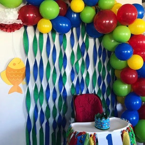 Primary Color Balloon Banner DIY Kit - Etsy