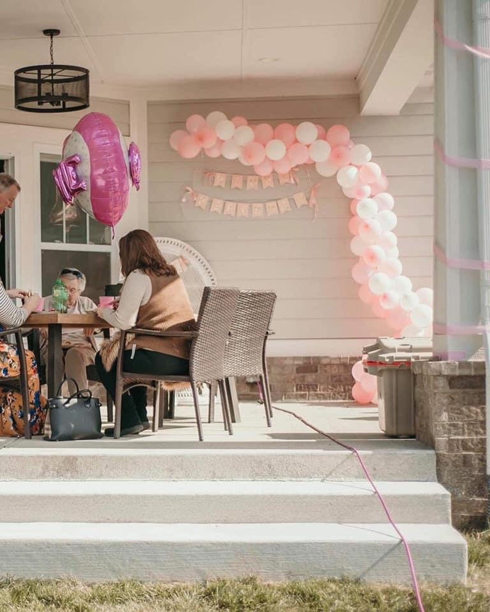 Ballerina Pink Balloon Banner DIY Kit - Etsy