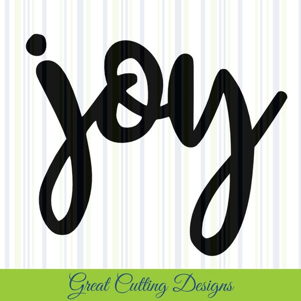 Joy Svg - Etsy