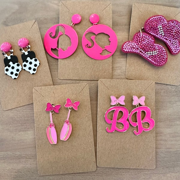 Barbie Earrings - Etsy