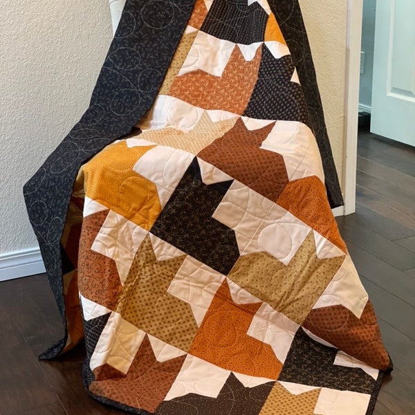 Cat Quilt - Etsy