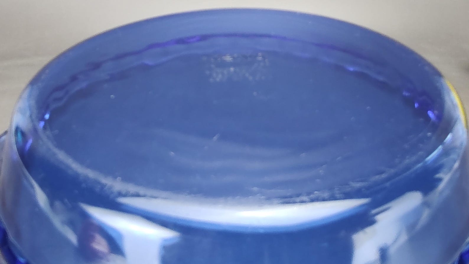 Vintage Pyrex Cobalt Blue Visions Glass Pie Pan 9.5 Inch Diameter #229 ...