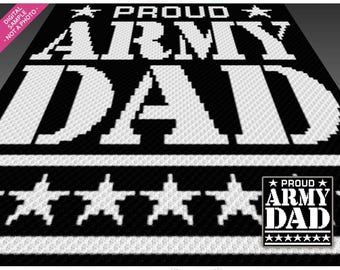 INSTANT DOWNLOAD - US Army Graph - Army Crochet Graph - Army C2c Graph ...
