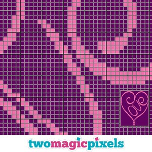 Love Heart Crochet Graph (c2c, Mini C2c, Sc, Hdc, Dc, Tss), Cross ...