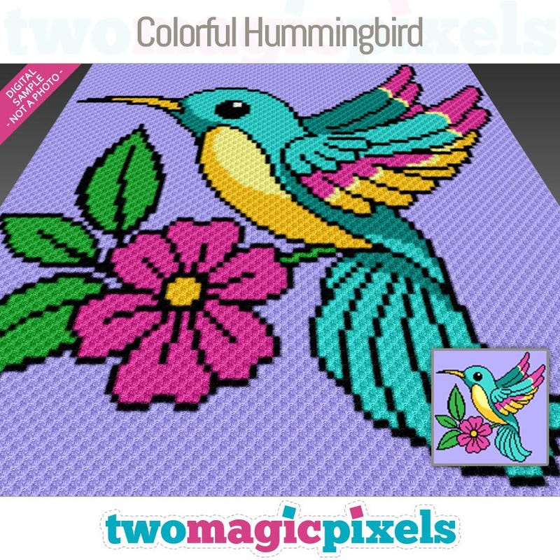 Crochet Hummingbird - Etsy