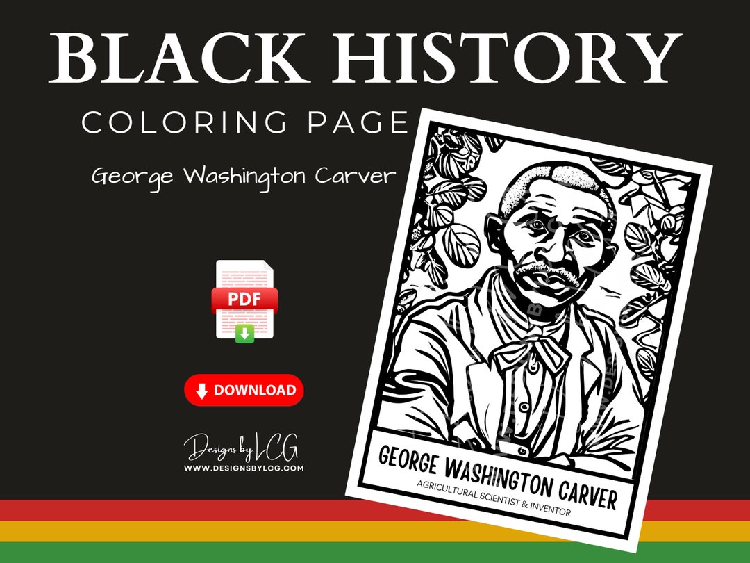 Black History Month Activities for Kids George Washington Carver ...