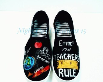 Teacher shoes | Etsy