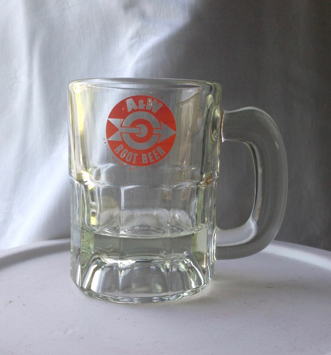 A & W Root Beer Glass Mug 4 Ounce / Children's Mug / Sample Mug / Shot ...