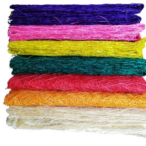 Handmade Abaca Fiber Sheet Craft Supplies 18 Inches X 5 Yards Various ...