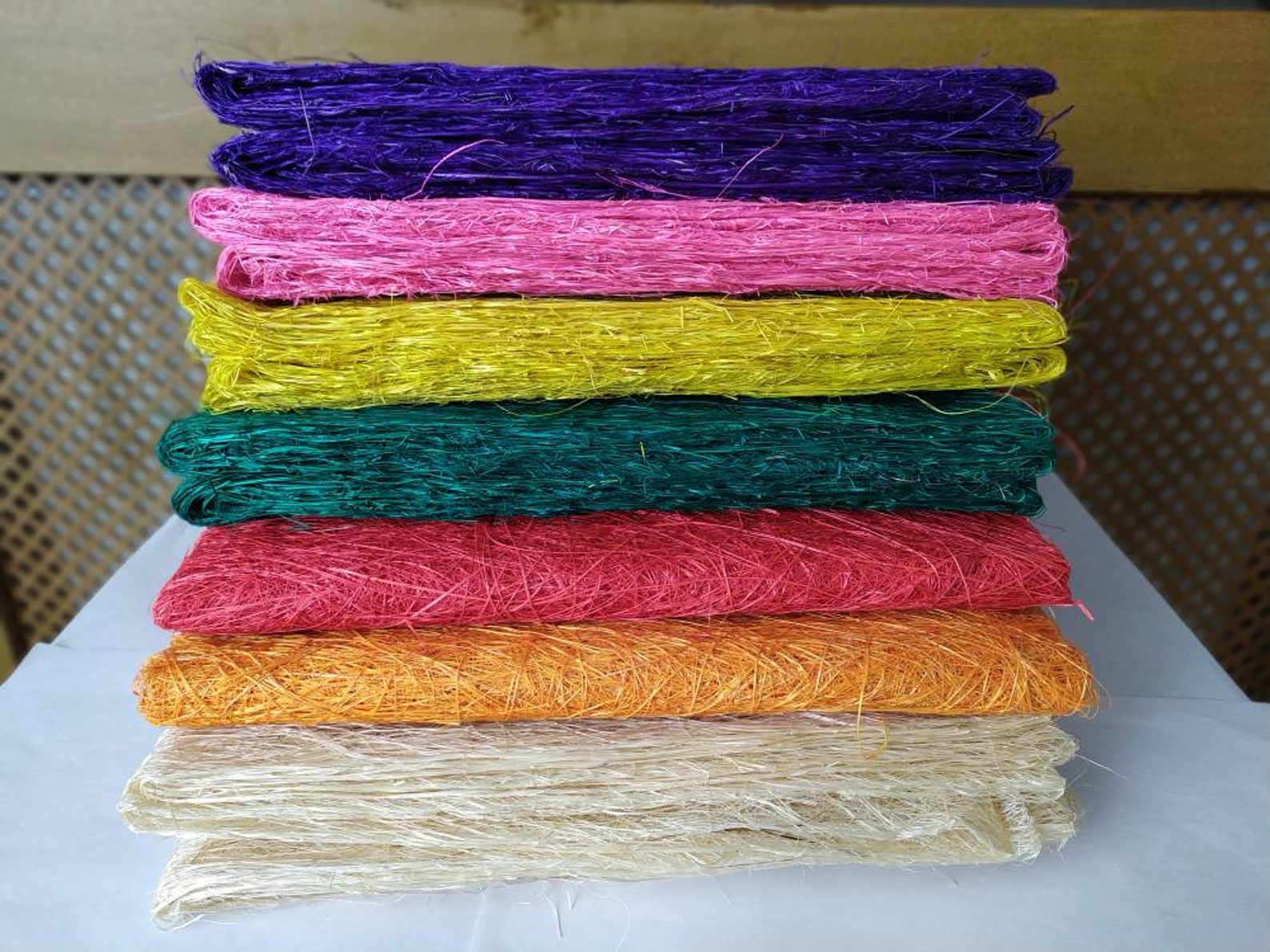 Handmade Abaca Fiber Sheet Craft Supplies 18 Inches X 5 Yards - Etsy