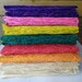 Handmade Abaca Fiber Sheet Craft Supplies 18 Inches X 5 Yards Various ...