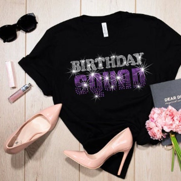 Birthday Entourage - Etsy