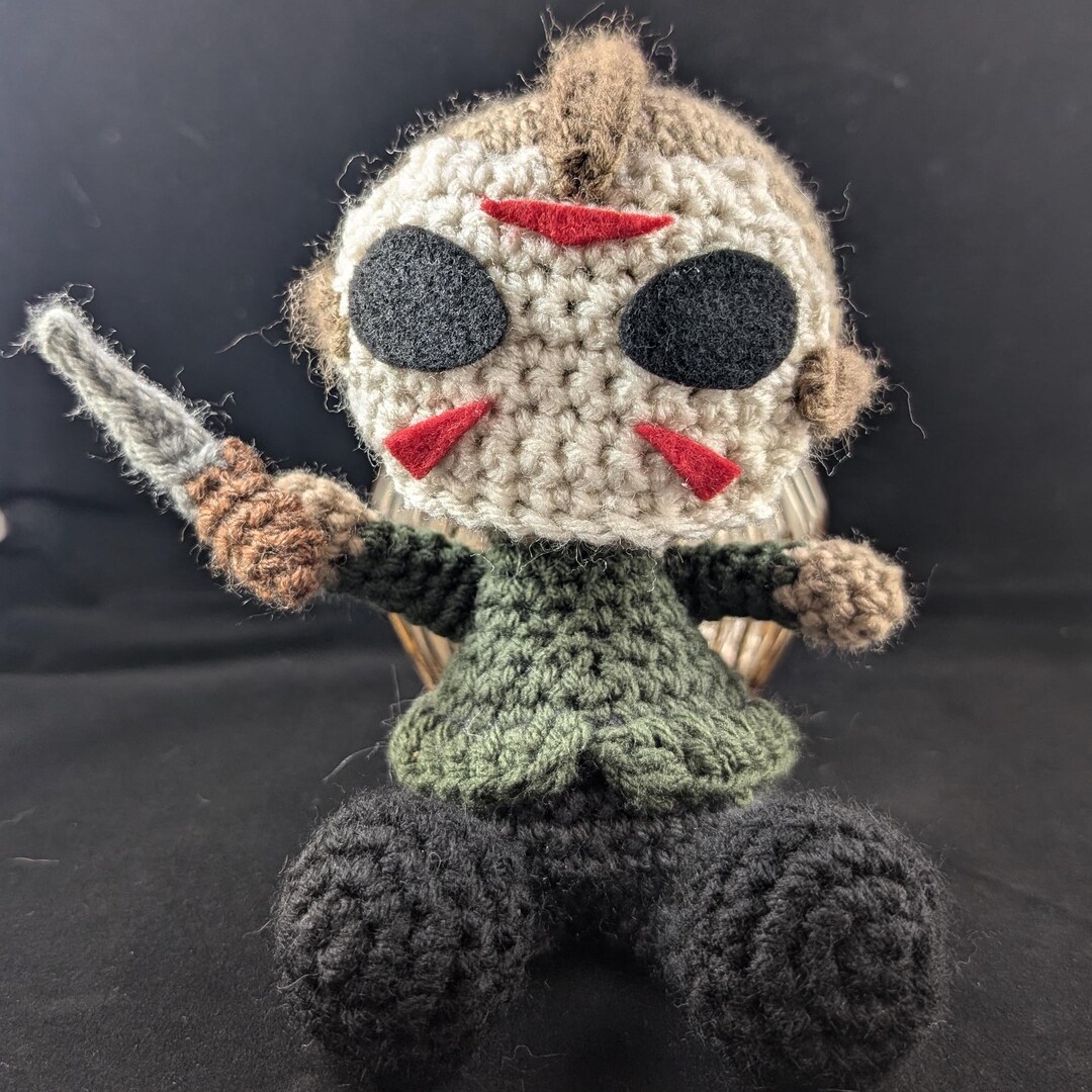 Amigurumi Jason Plushie X Crocheted Doll X Horror - Etsy
