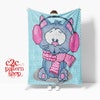 MINI C2C Cat Face Crochet Pattern / C2C Crochet Blanket / C2C Graphgan ...