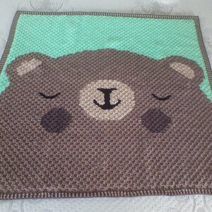 MINI C2C Baby Bear Crochet Pattern With Written Instructions / C2C ...