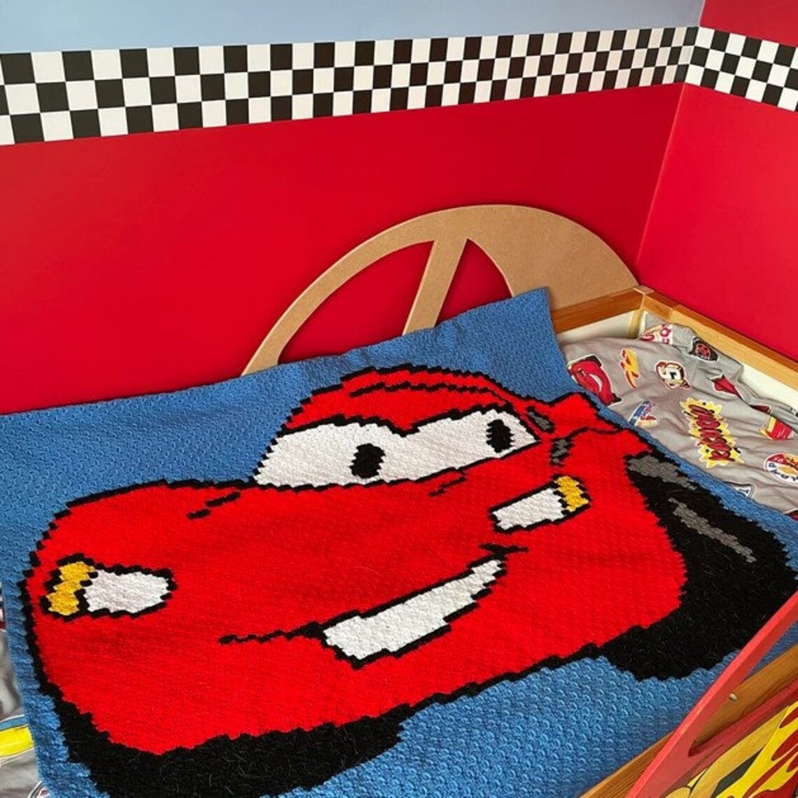 C2C Racing Car Crochet Pattern / C2C Graphgan / C2C Boy - Etsy