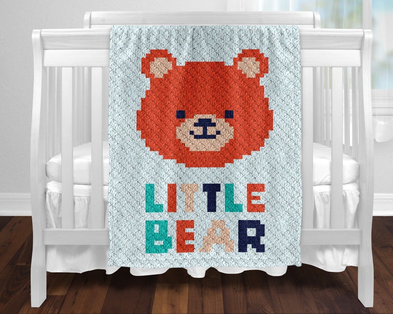 C2C Little Bear Baby Crochet Pattern With Written - Etsy