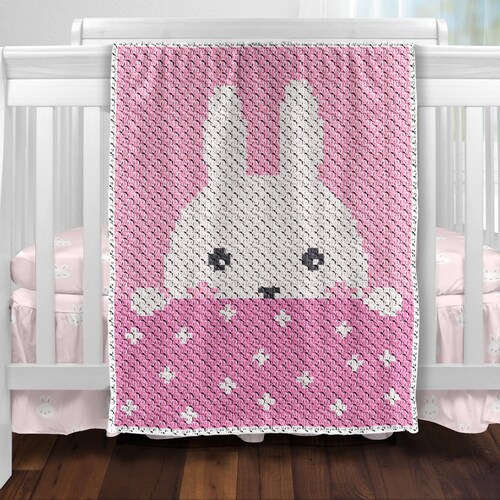 Teddy Bear C2C Baby Blanket Crochet Pattern With Written - Etsy