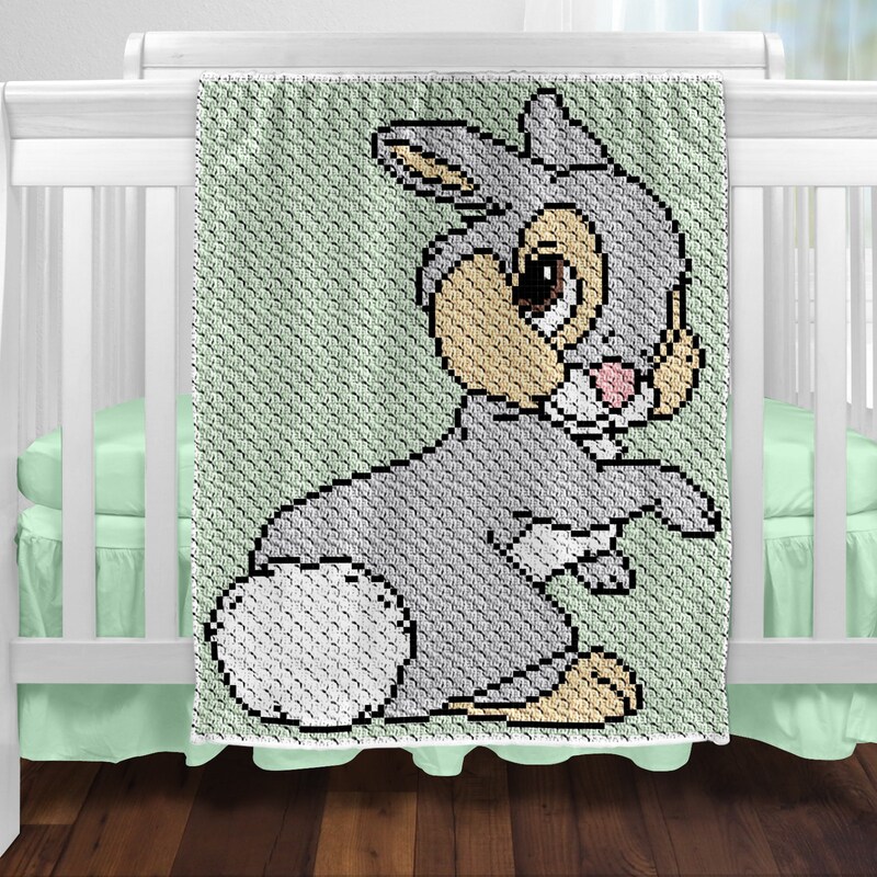 Rabbit Mosaic - Etsy