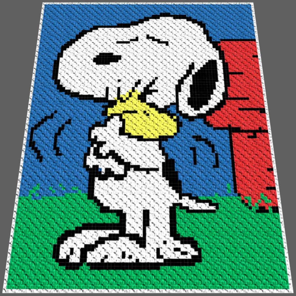 C2C Snoopy Crochet Pattern / C2C Graphgan / C2C Graphs / C2C | Etsy