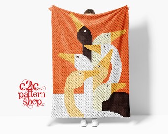 C2C Snow Owl Crochet Pattern / C2C Bird / Corner to Corner / C2C ...