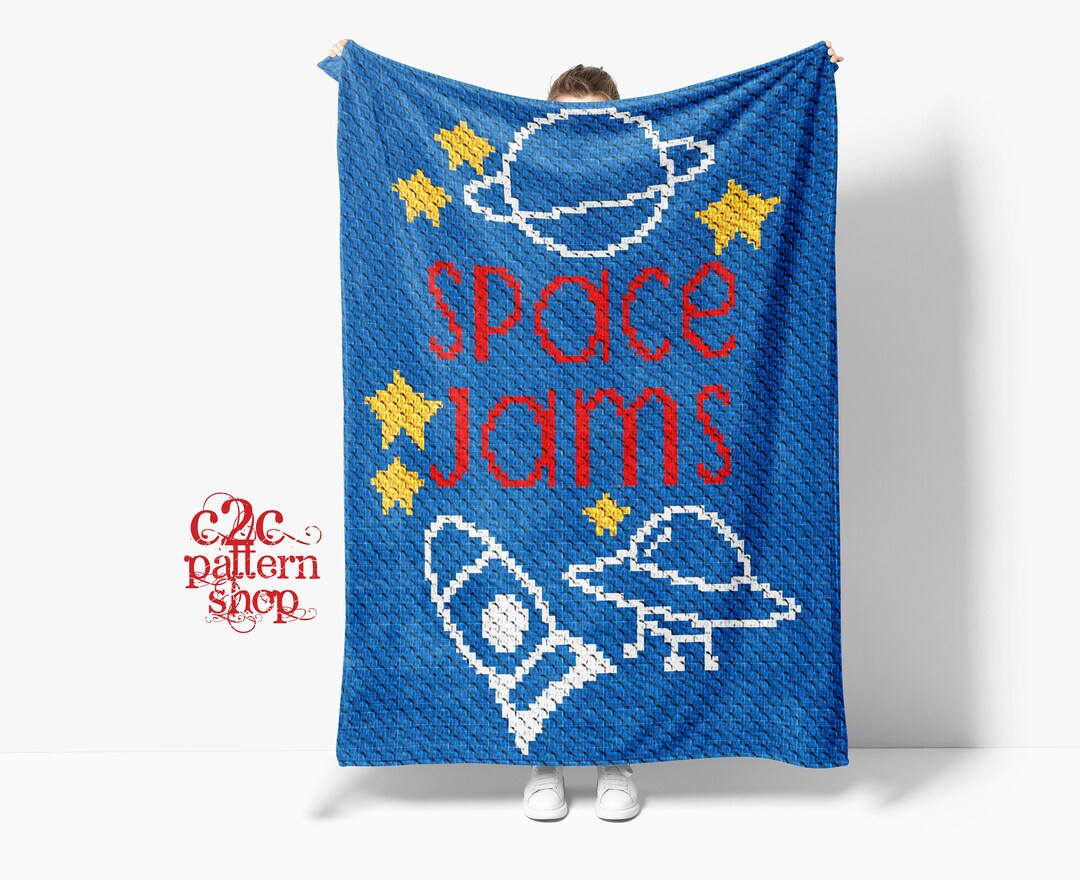C2C Space Crochet Patterns / C2C Crochet Blanket / C2C - Etsy