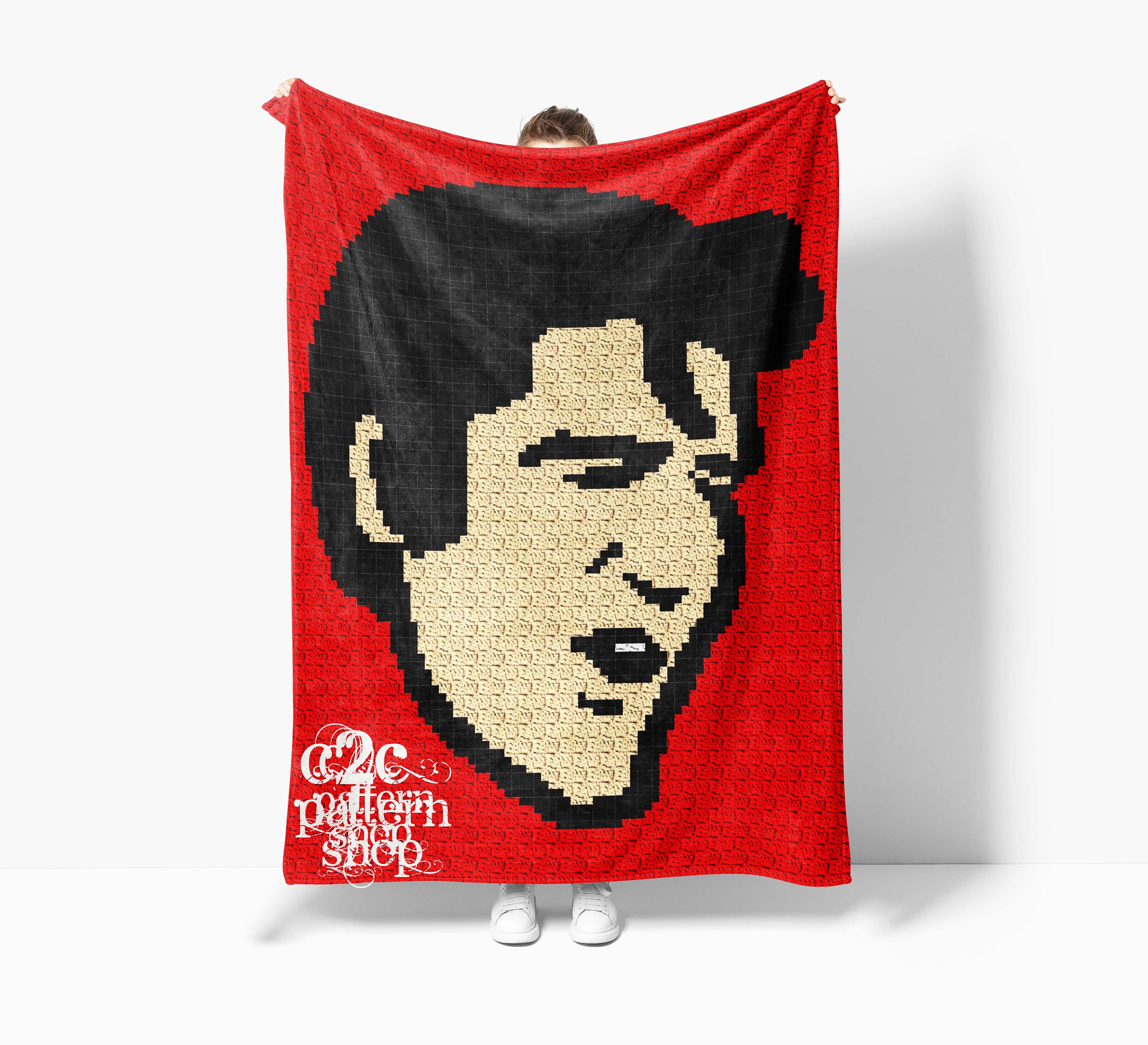 Elvis Presley C2C Crochet Pattern With Written Instructions / - Etsy