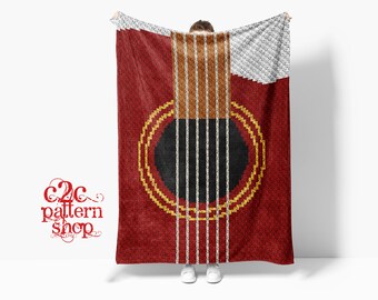 C2C Saxophone Music Crochet Pattern / Corner to Corner / C2C Pattern ...