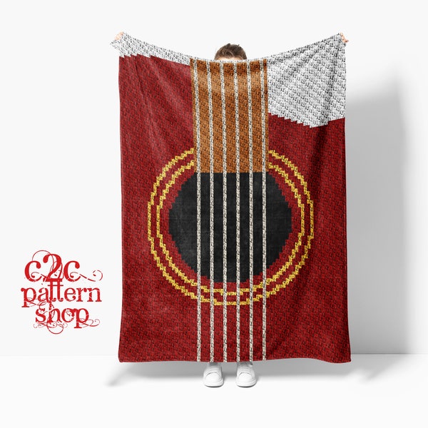 Guitar Crochet Patterns - Etsy
