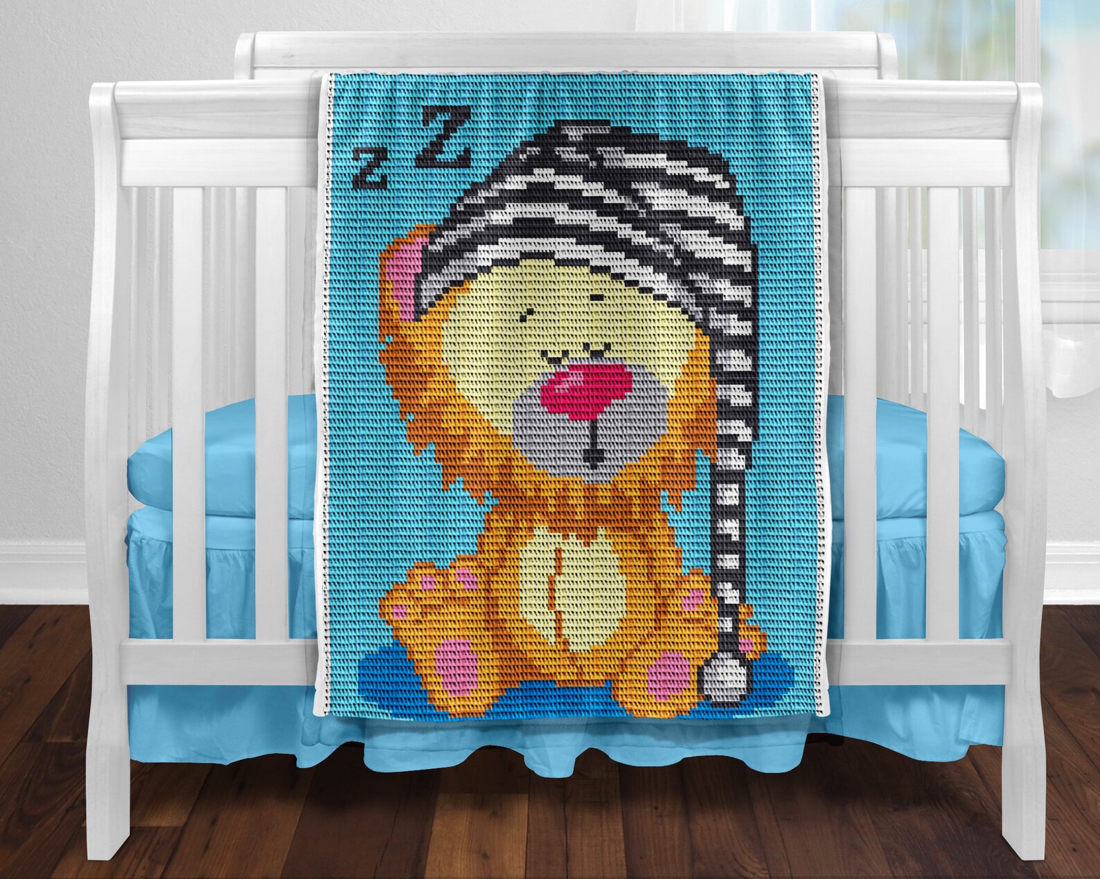 SC Single Crochet Baby Bear Graphgan Pattern / Single Crochet | Etsy