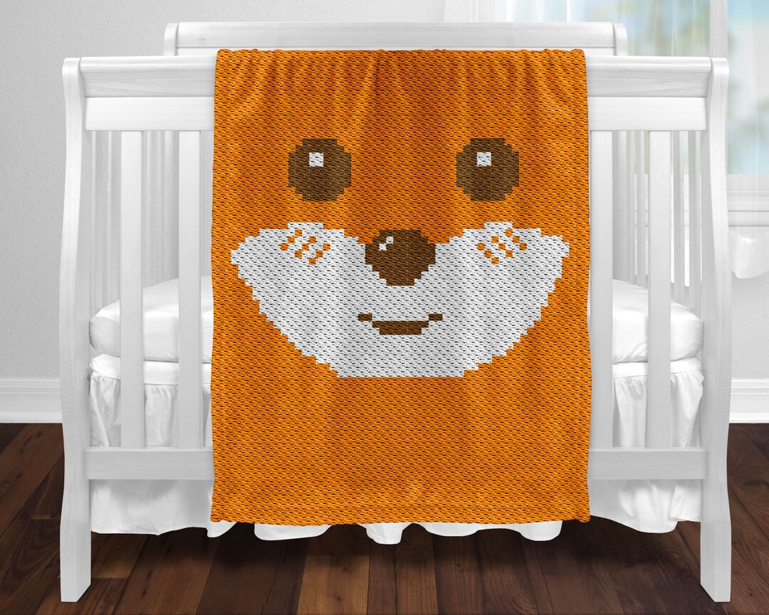 C2C Baby Crochet Blanket Pattern / Corner to Corner / C2C Fox / C2C ...