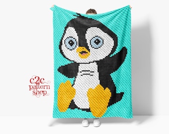 Highland Cow C2C Crochet Pattern C2C Graphgan Pattern / C2C Graphs ...