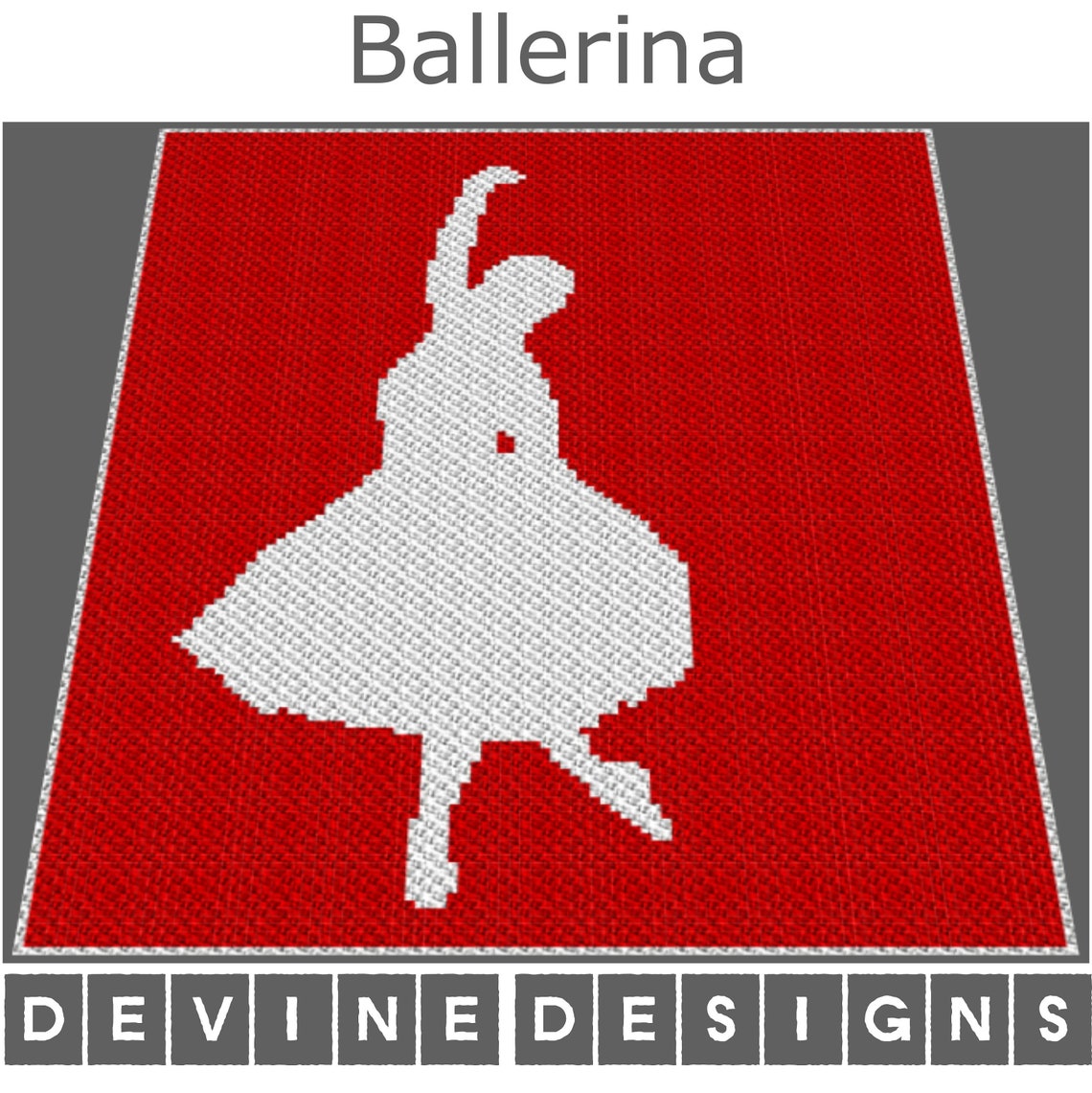 MINI C2C Ballerina Crochet Pattern / C2C Graphgan / C2C Afghan | Etsy