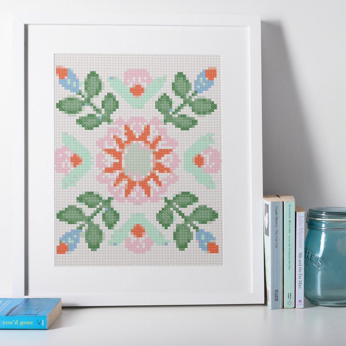 Flowers C2C Crochet Pattern With Written Instructions /graph - Etsy