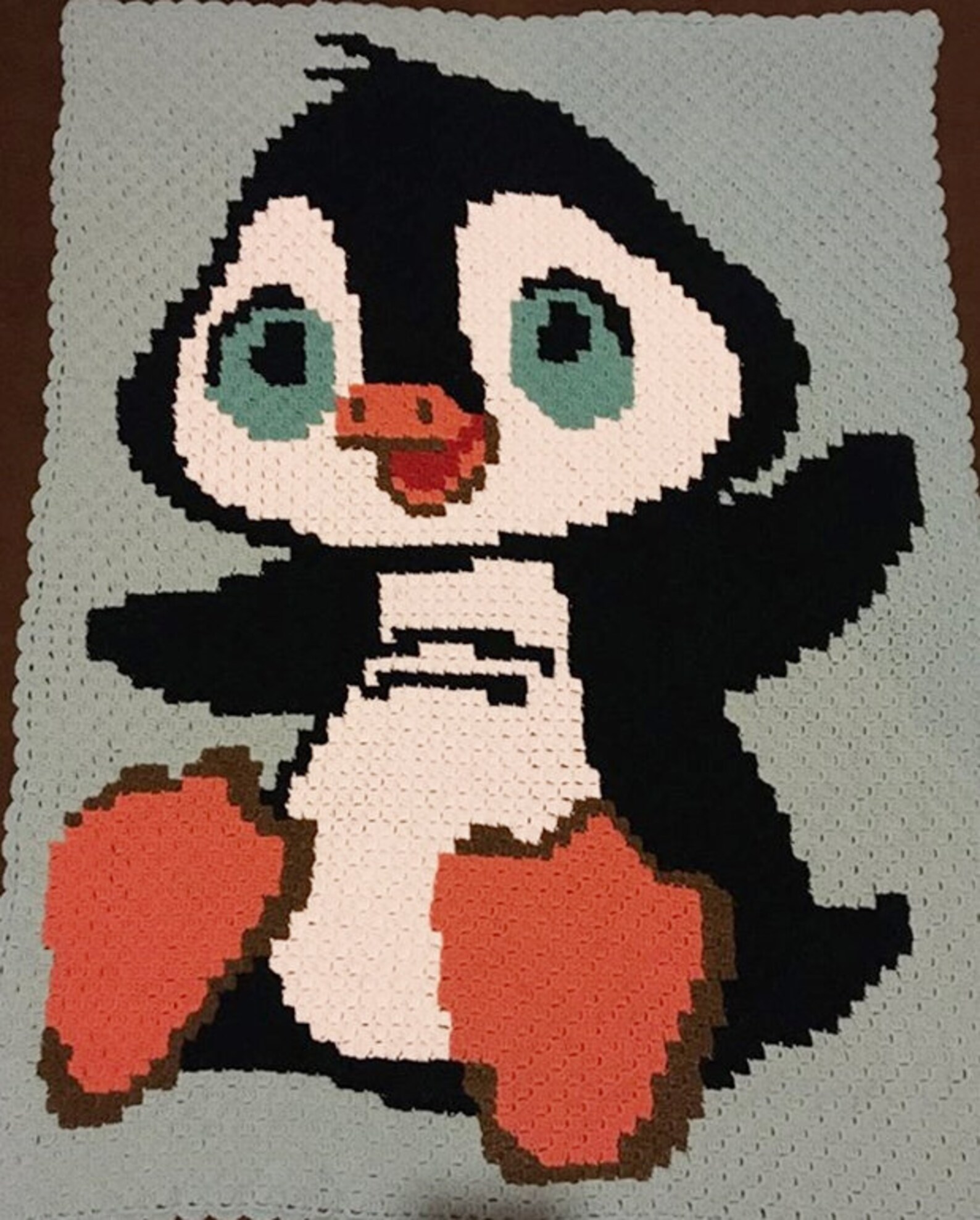 C2C Penguin Crochet Pattern / C2C Graphgan Pattern / C2C Crochet ...