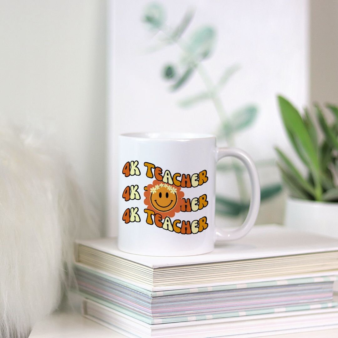 4K Teacher Mug 4K Teacher 4K Kinder 4k Teach - Etsy