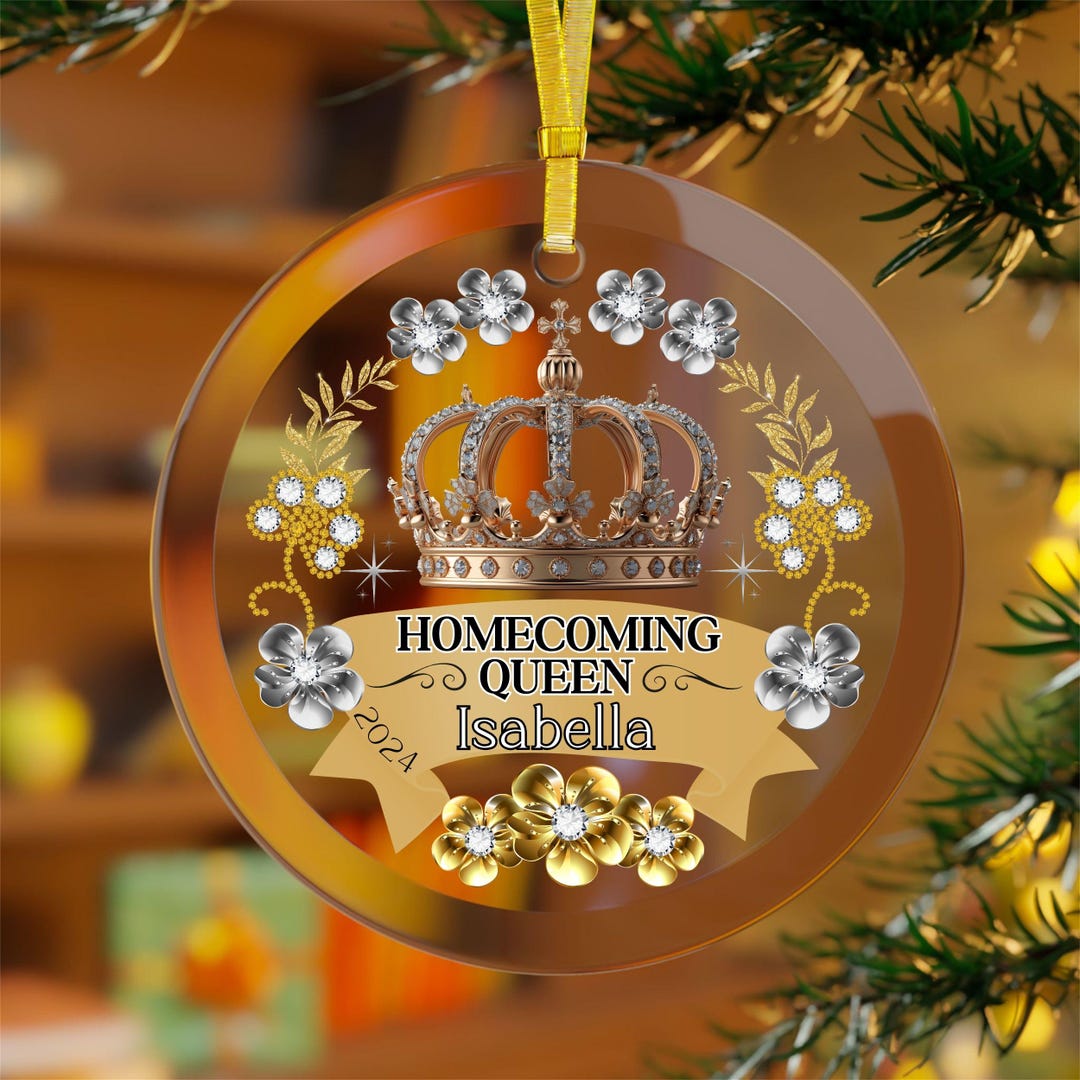 Homecoming Queen Ornament for Homecoming Court Christmas Gift for ...