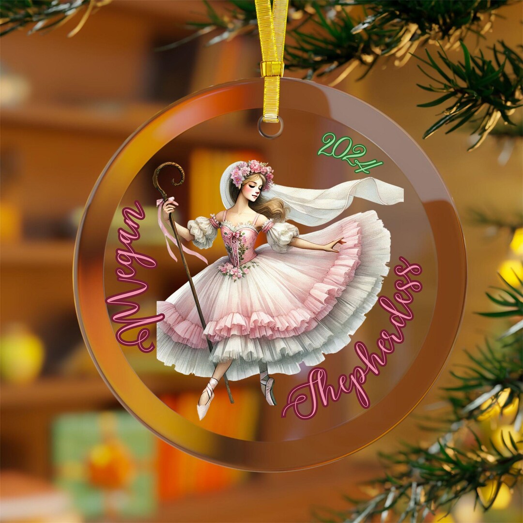 Shepherdess Ornament the Nutcracker Personalized Mirliton Ornament for ...